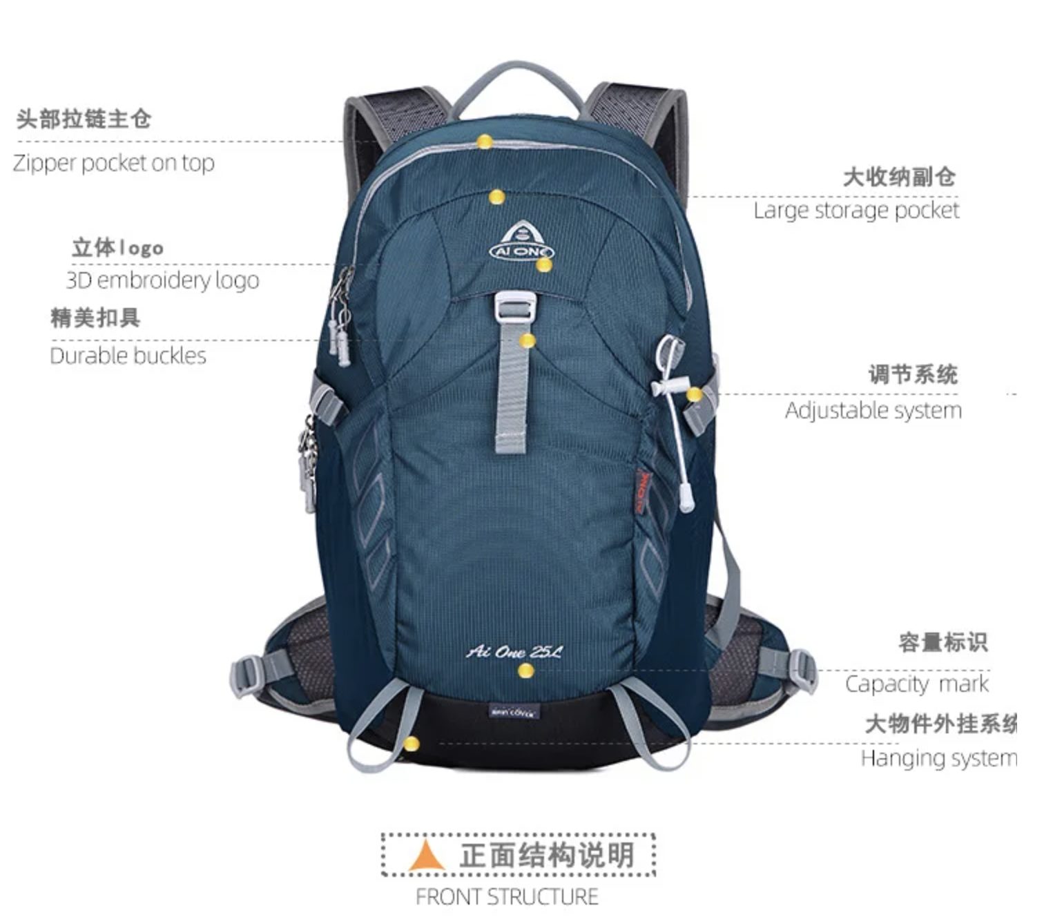 Multi purpose Backpack (25L) | TentMaster